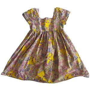 Pokemon | Dresses | Pokemon Pikachu Dress Girls Size 67 | Poshmark